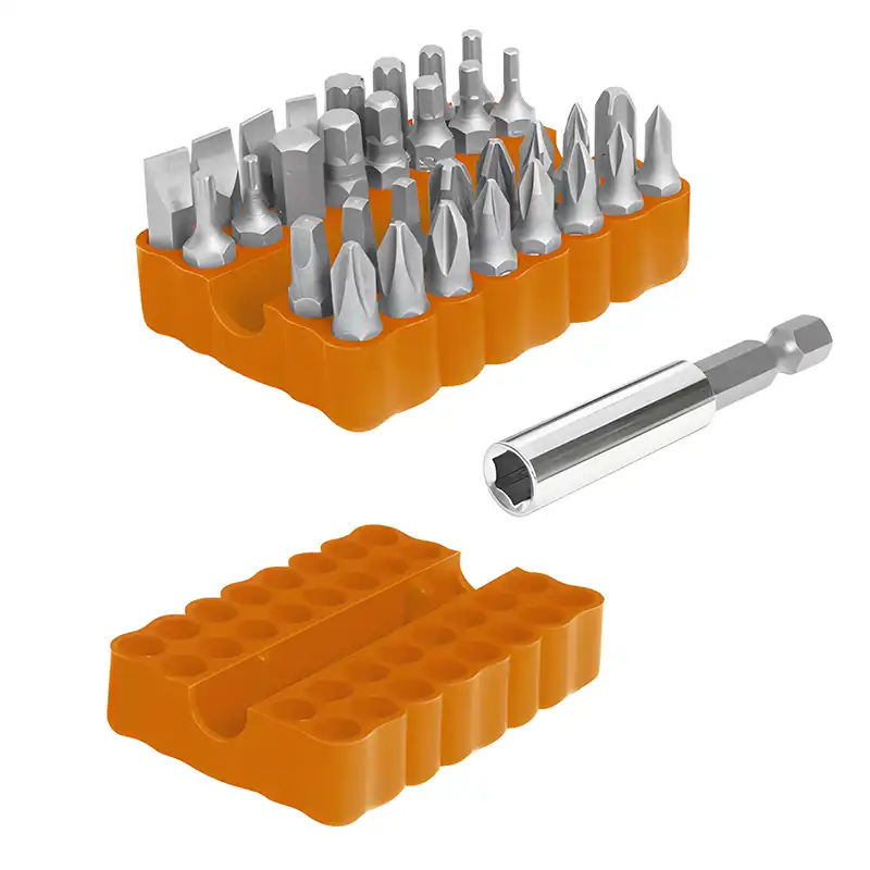 סט ביטים 33 חלקים | טכנו שחר